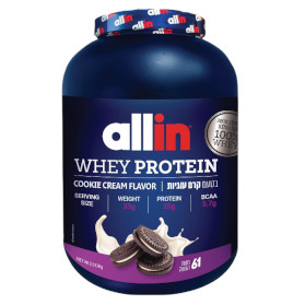 אבקת חלבון מי גבינה אול אין | 2 ק"ג | Allin - פארם סטור